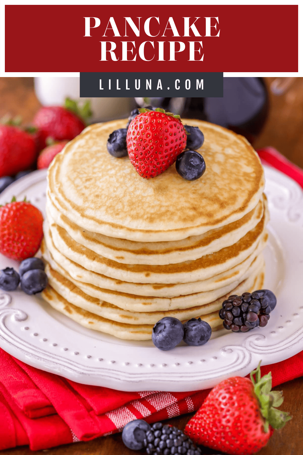 Go-To Pancake Recipe {With 20+ Variations!} | Lil' Luna