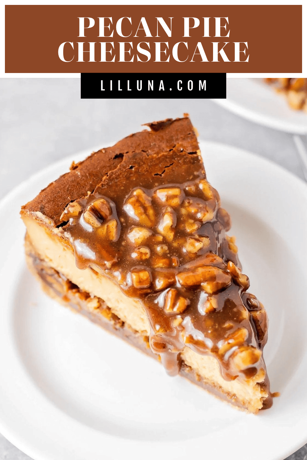 Pecan Pie Cheesecake | Lil' Luna