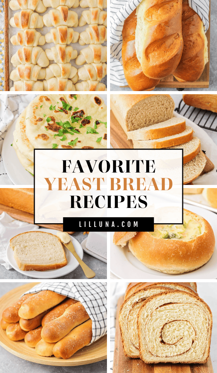25+ Best Yeast Bread Recipes | Lil' Luna