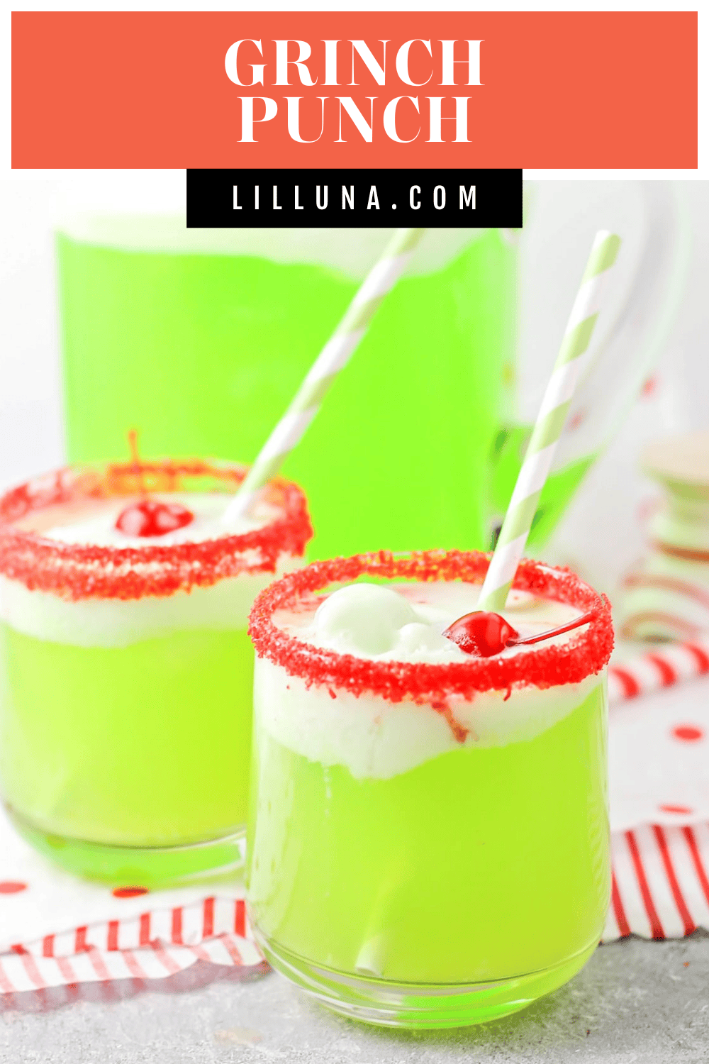 Grinch Punch Recipe | Lil' Luna