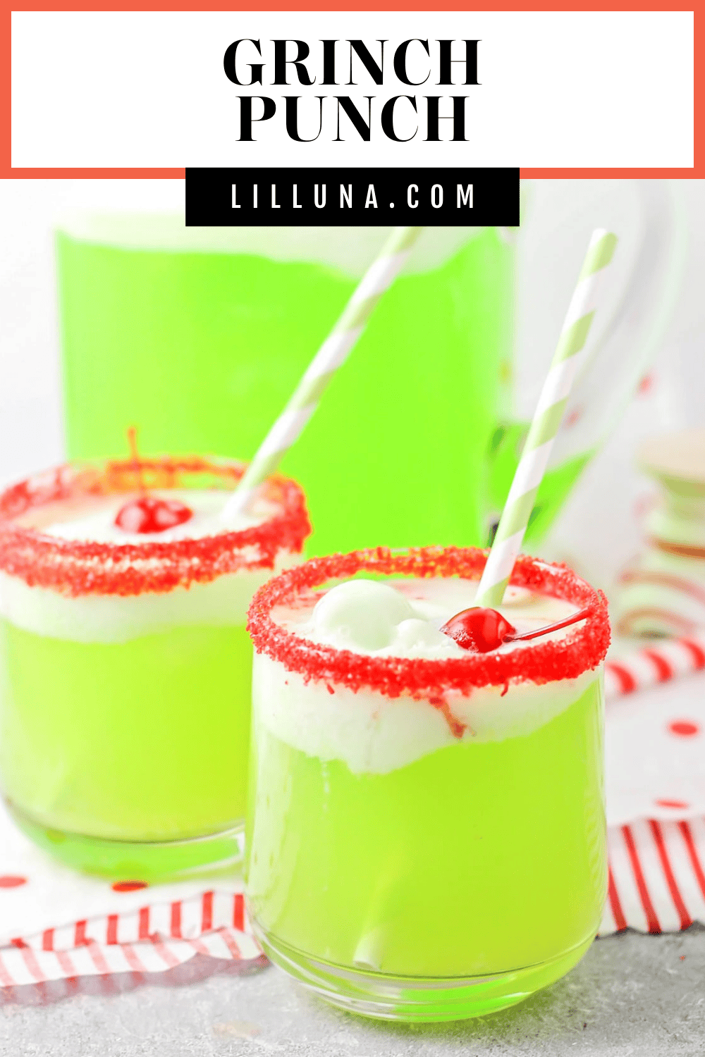 Grinch Punch Recipe | Lil' Luna