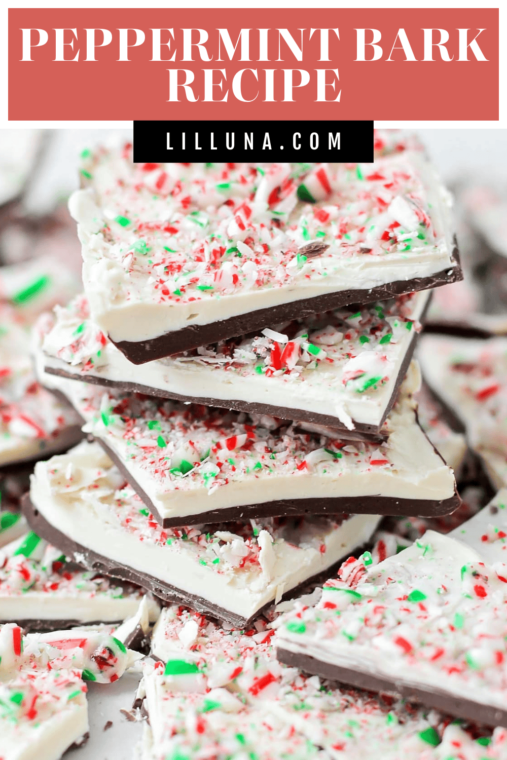 Peppermint Bark Recipe | Lil' Luna