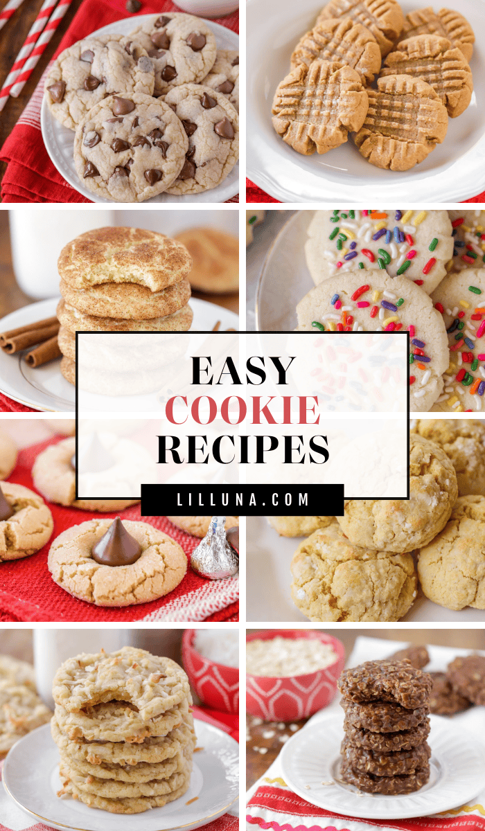 35+ Easy Cookie Recipes