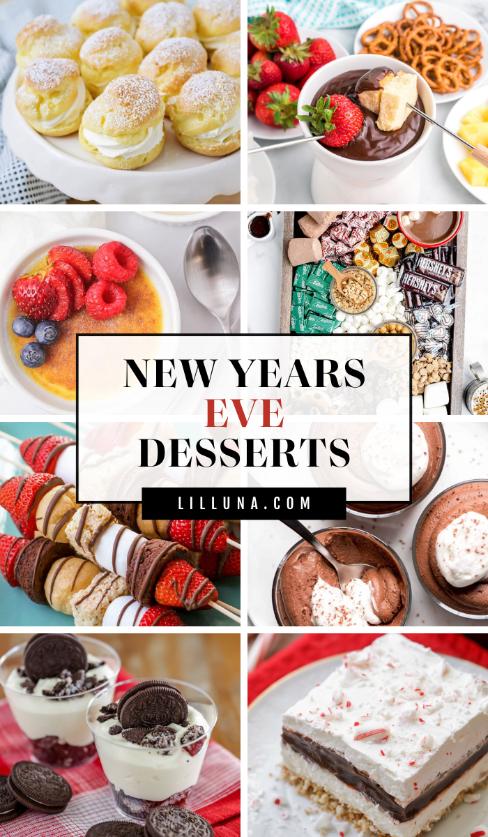 15+ Best Desserts for New Year's Eve