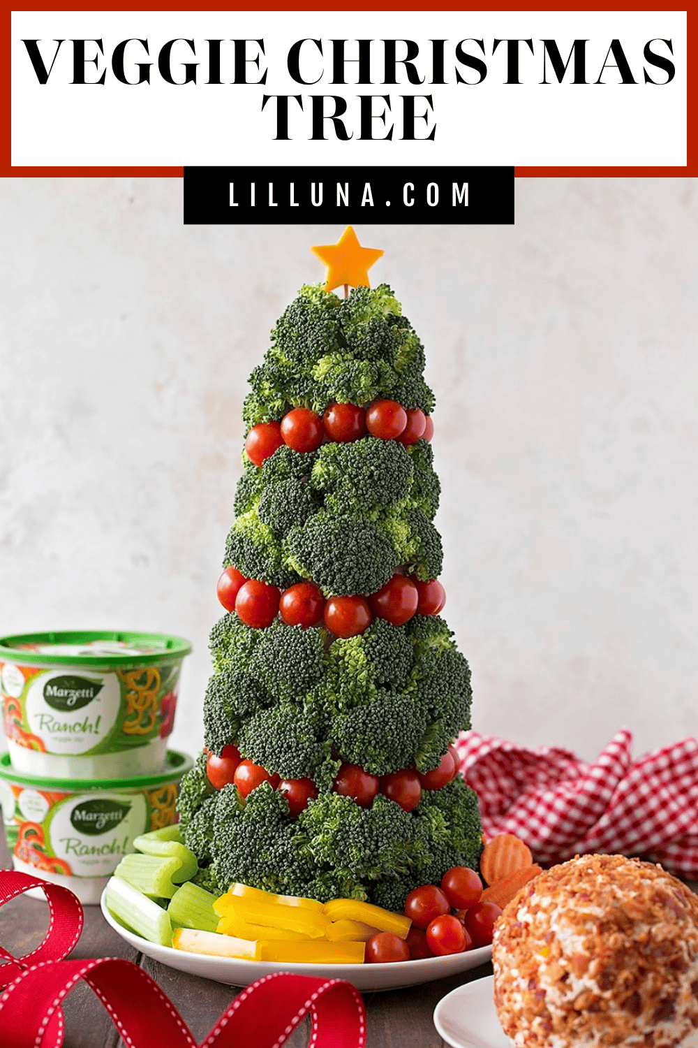 Veggie Christmas Tree | Lil' Luna