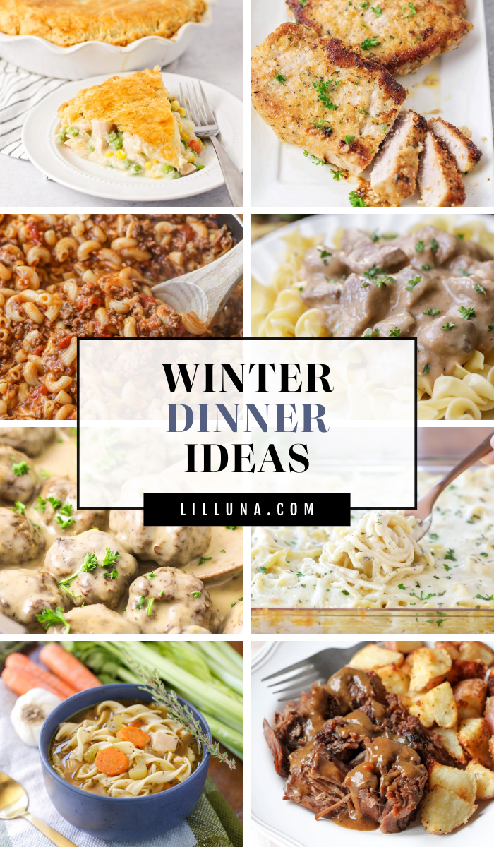 15+ Cozy Winter Dinner Ideas