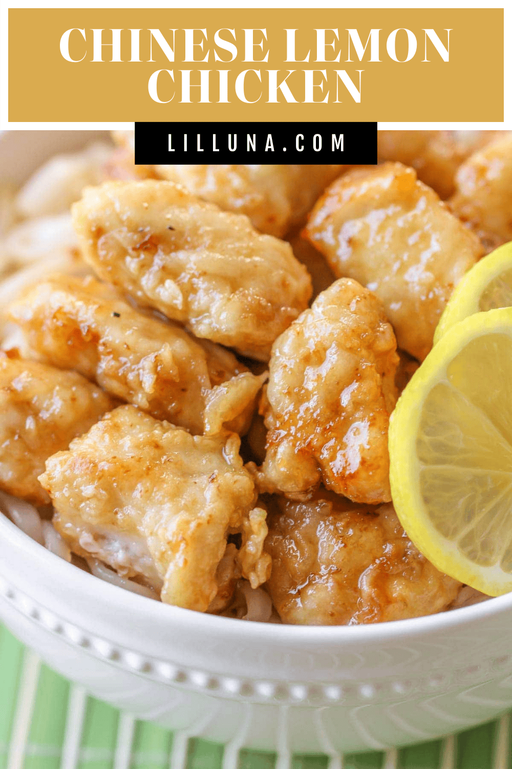 Chinese Lemon Chicken Recipe | Lil' Luna