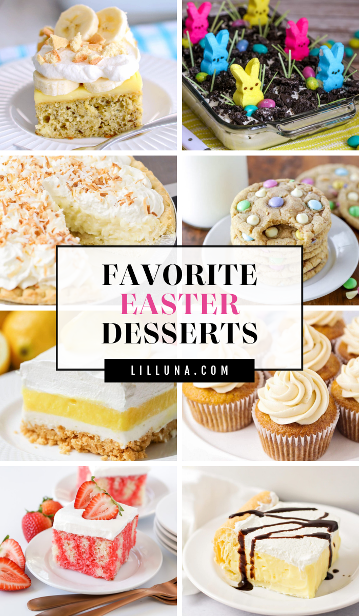 55+ Easter Desserts | Lil' Luna