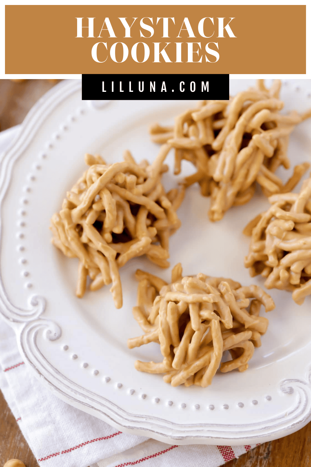 Haystack Cookies | Lil' Luna