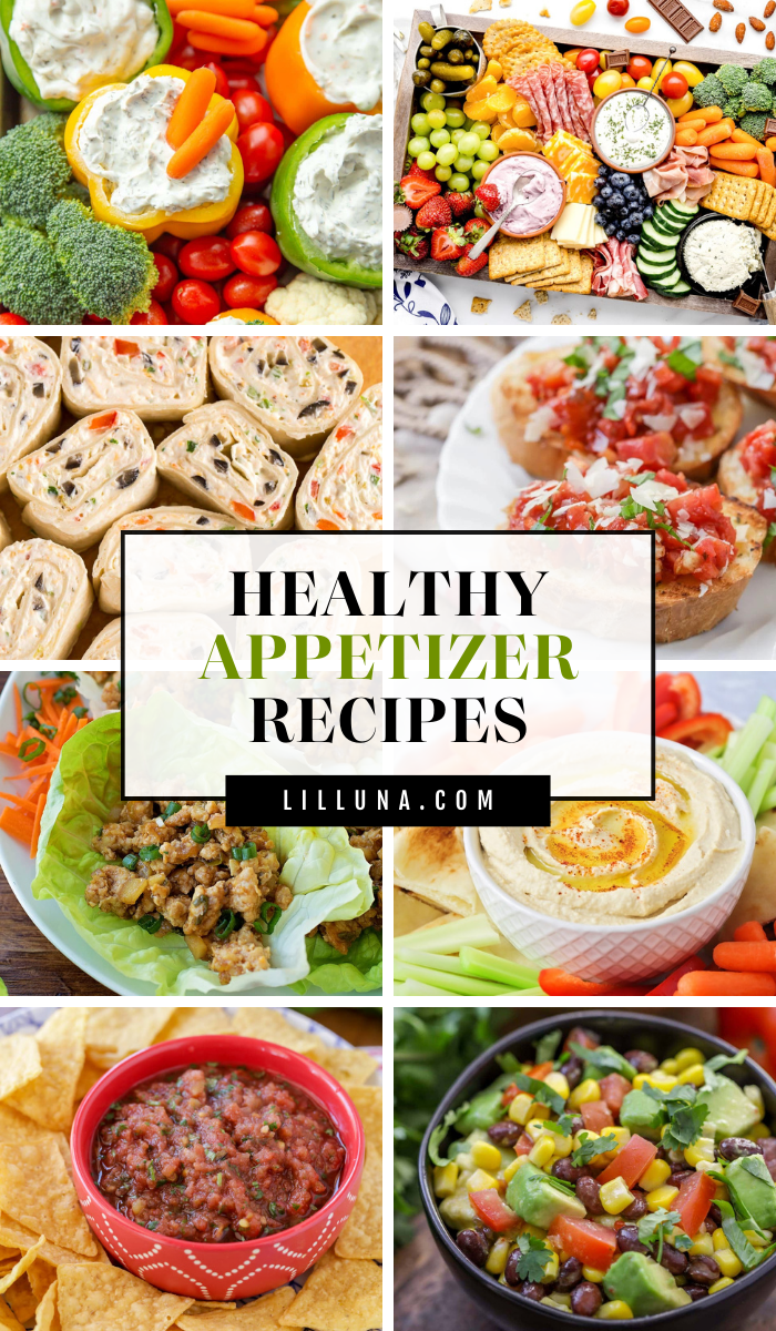 15+ Easy Healthy Appetizers