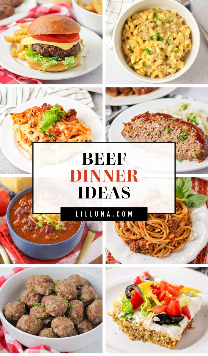 65+ Beef Dinner Ideas | Lil' Luna