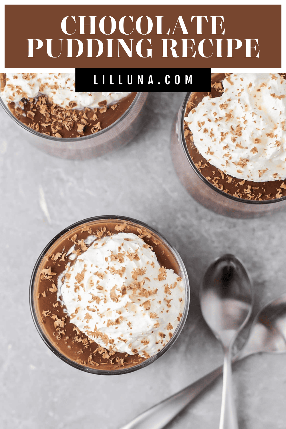 Homemade Chocolate Pudding Recipe | Lil' Luna