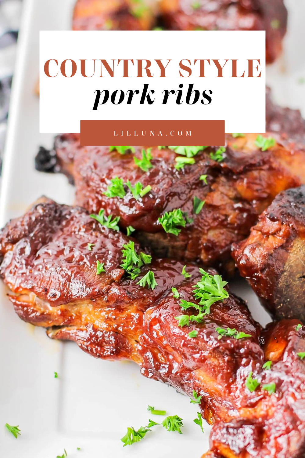 Country Style Pork Ribs | Lil' Luna