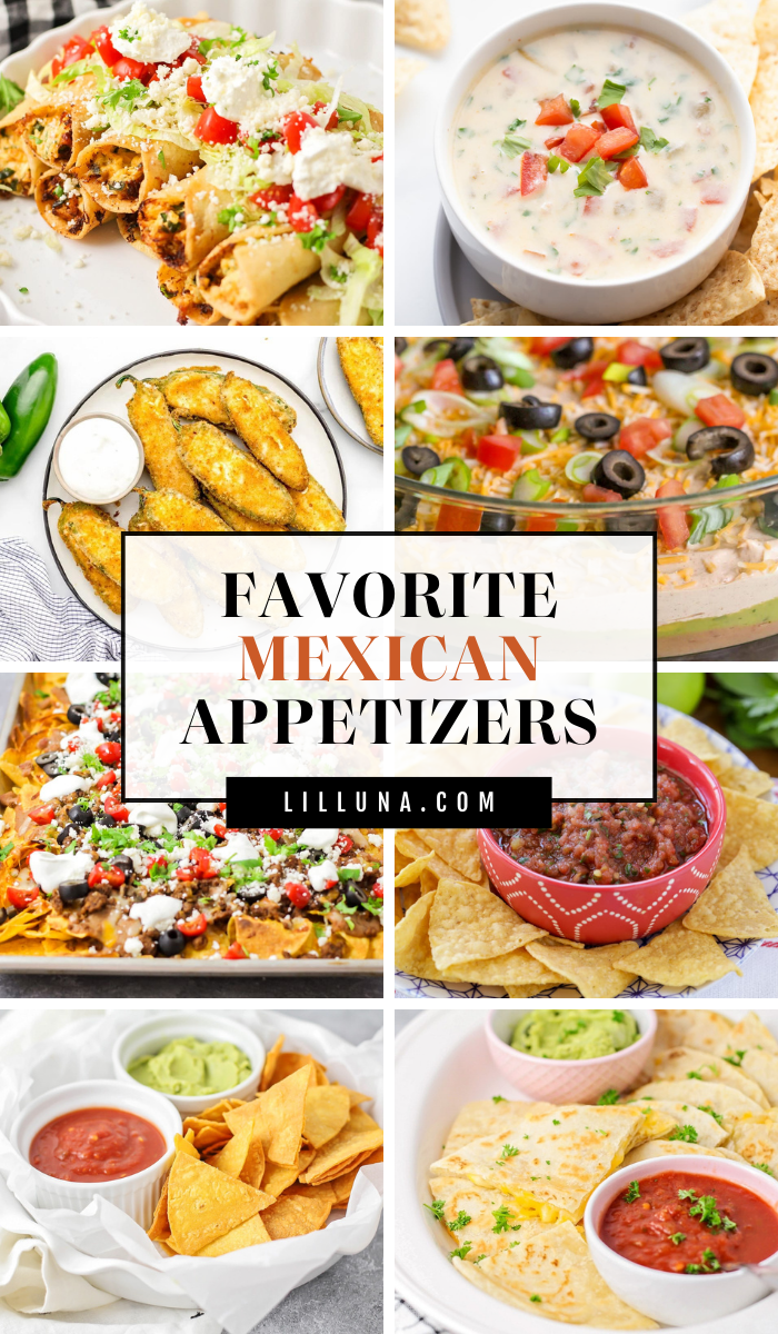 45+ Mexican Appetizers | Lil' Luna