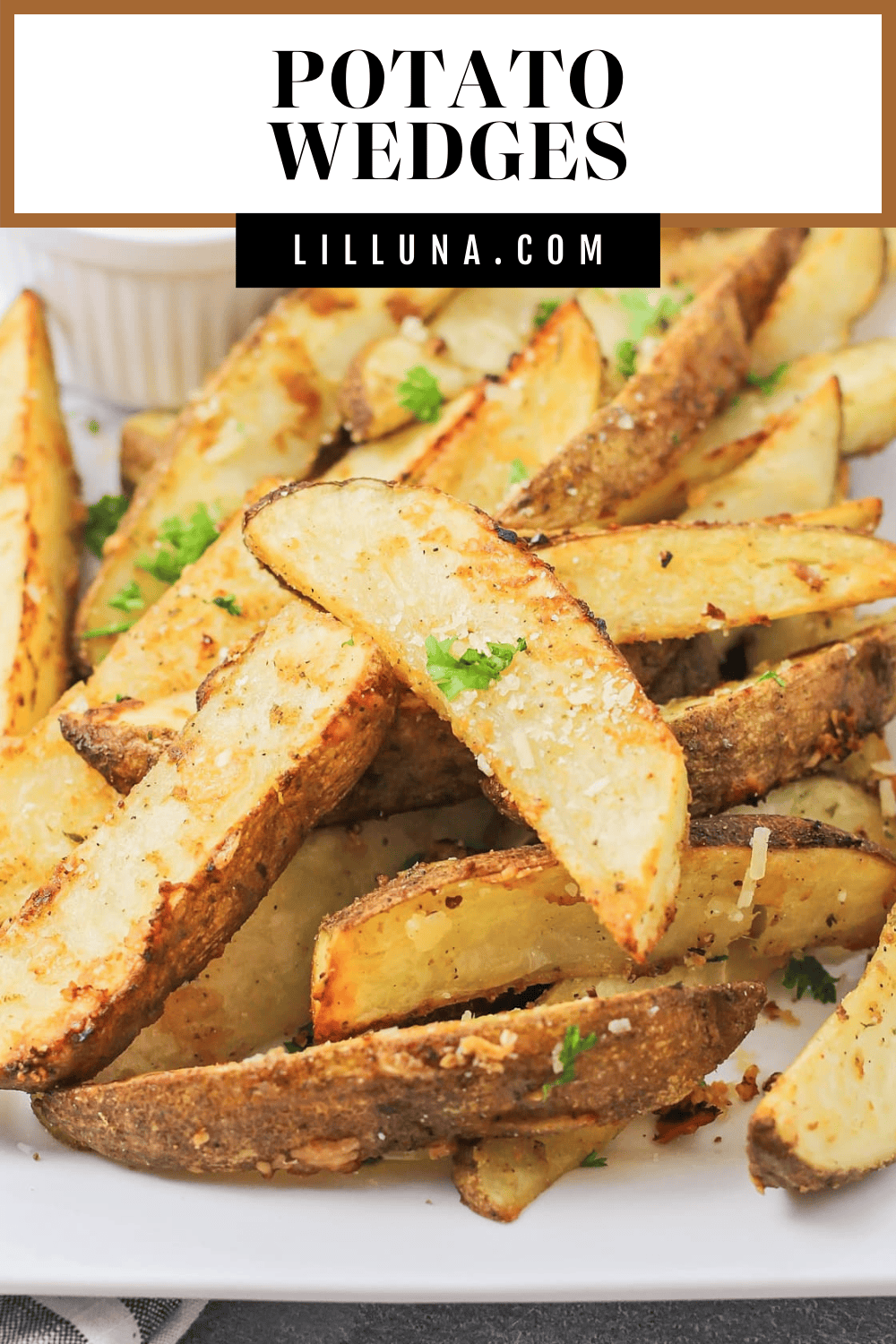 Easy Potato Wedges Recipe | Lil' Luna