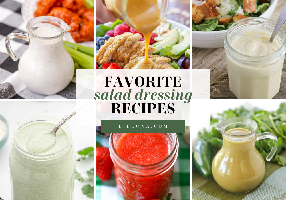 15 Simple Salad Dressing Recipes
