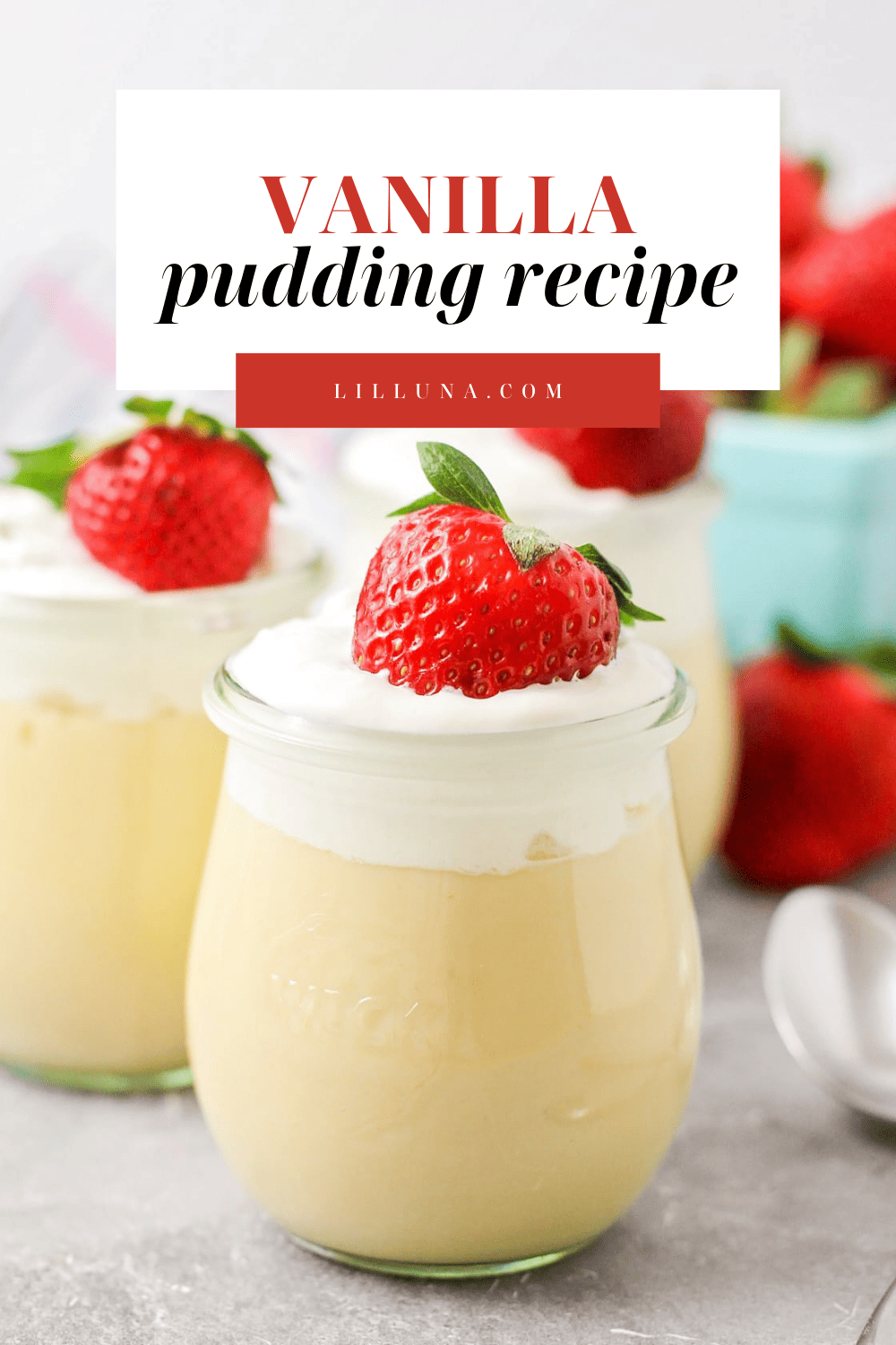 Homemade Vanilla Pudding Recipe | Lil' Luna