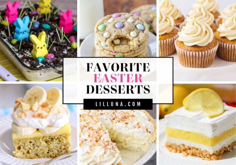 55+ Easter Desserts | Lil' Luna