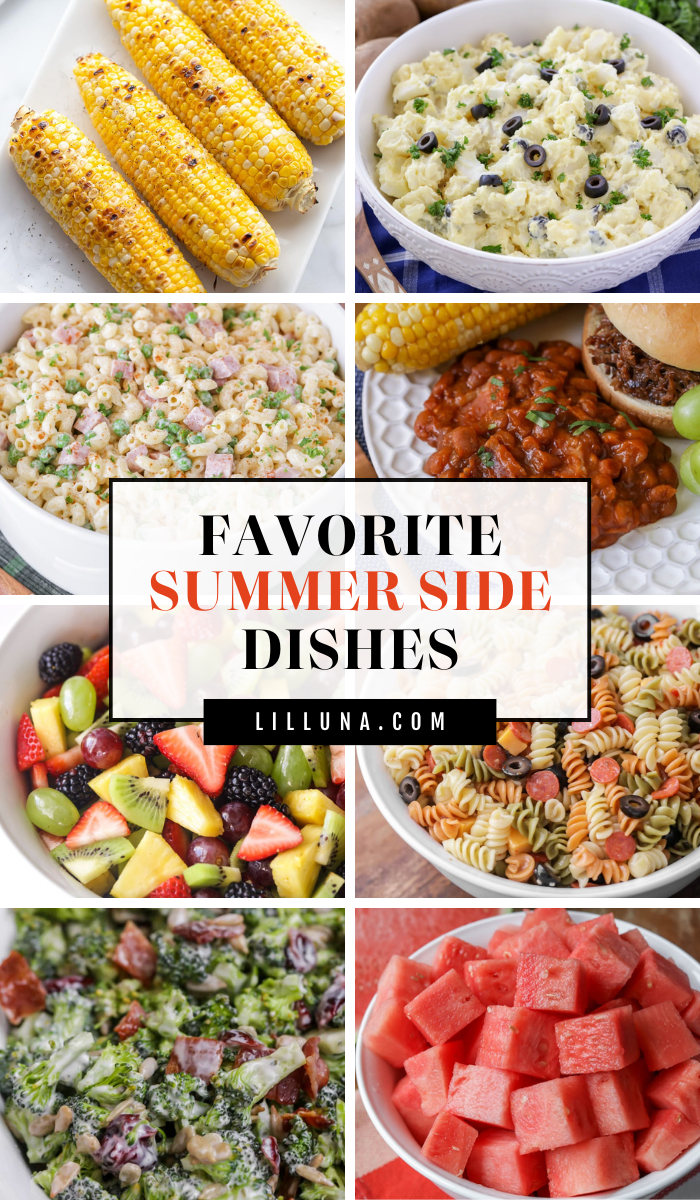 55+ Summer Side Dishes | Lil' Luna