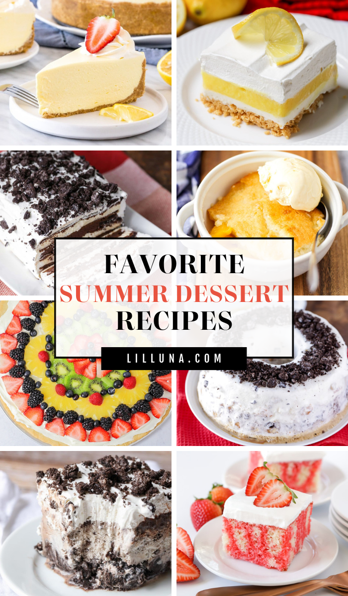 70+ Summer Desserts | Lil' Luna