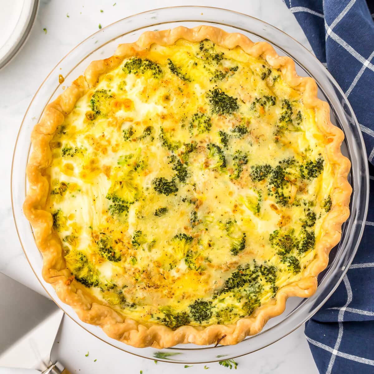 Broccoli Quiche | Lil' Luna