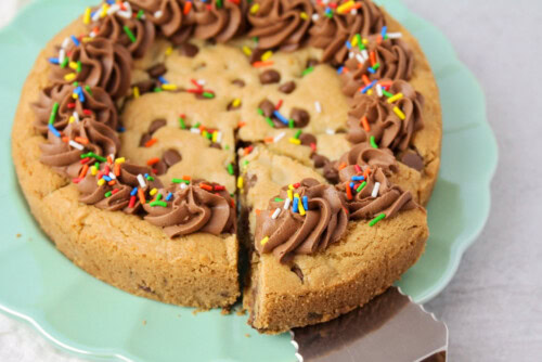 Homemade Cookie Cake Recipe | Lil' Luna