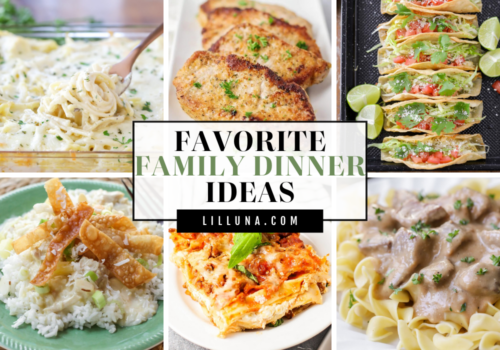 85+ Family Dinner Ideas | Lil' Luna