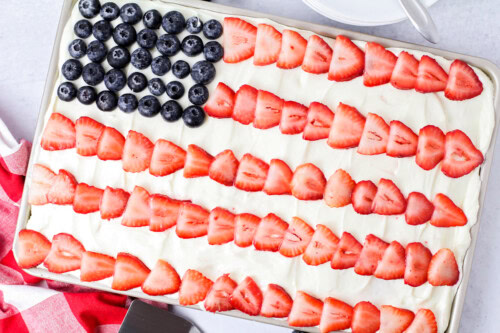 American Flag Cake | Lil' Luna