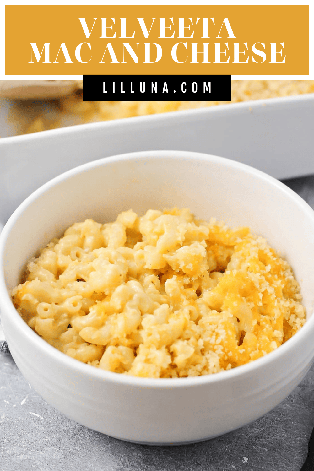 Velveeta Mac and Cheese Recipe | Lil' Luna