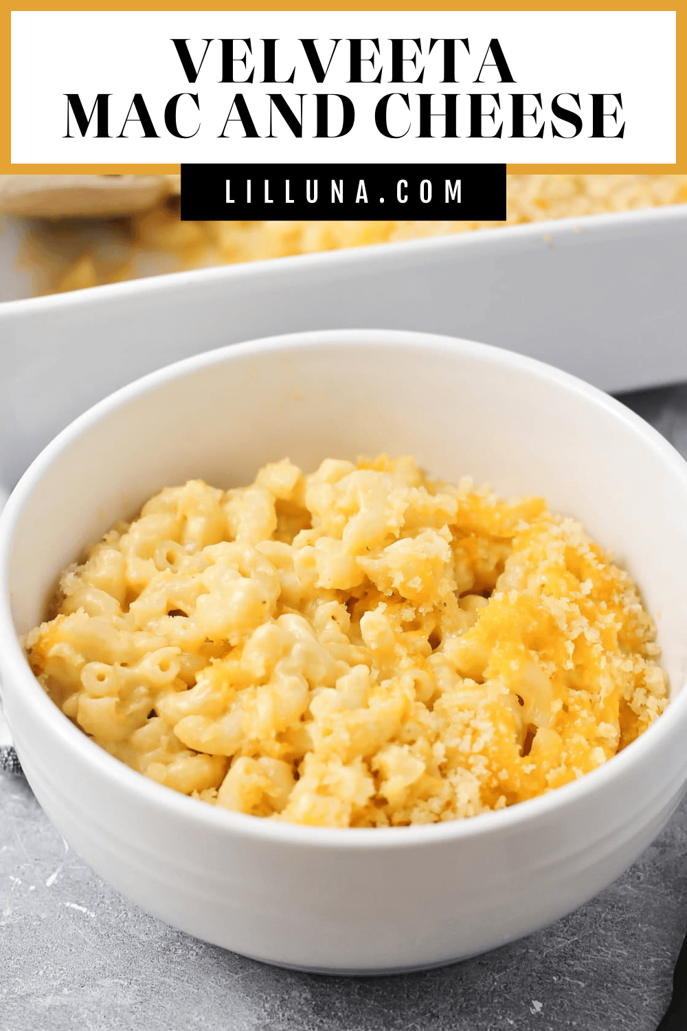 Velveeta Mac and Cheese Recipe | Lil' Luna