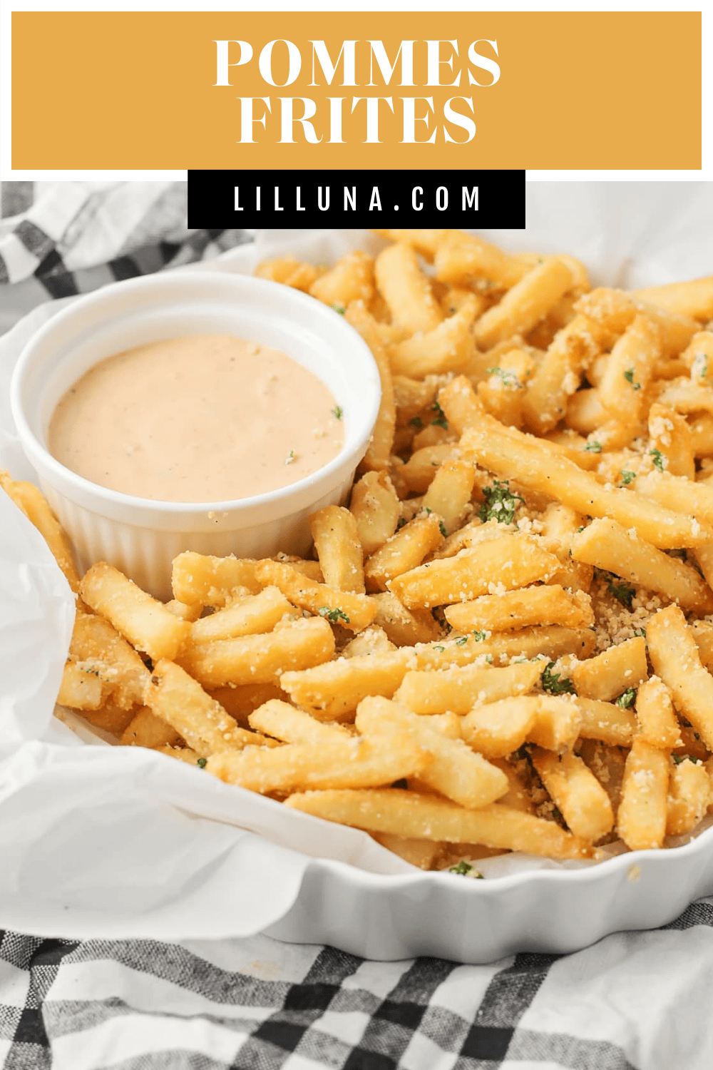 Crispy Pommes Frites Recipe | Lil' Luna