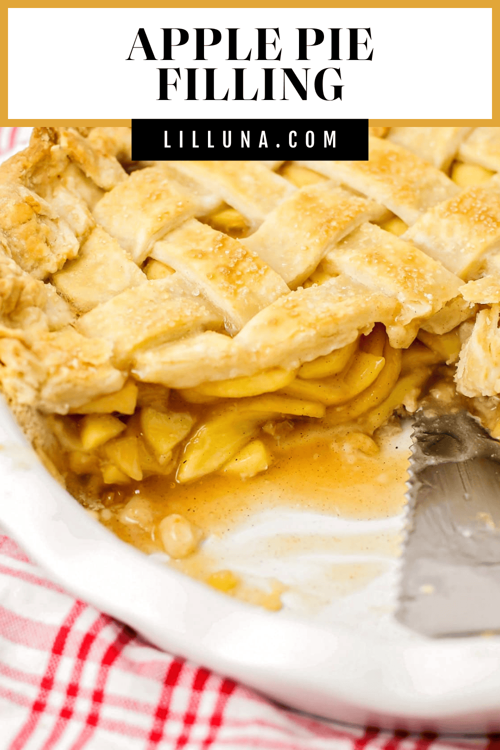 Homemade Apple Pie Filling | Lil' Luna