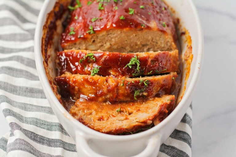 Easy Turkey Meatloaf | Lil' Luna