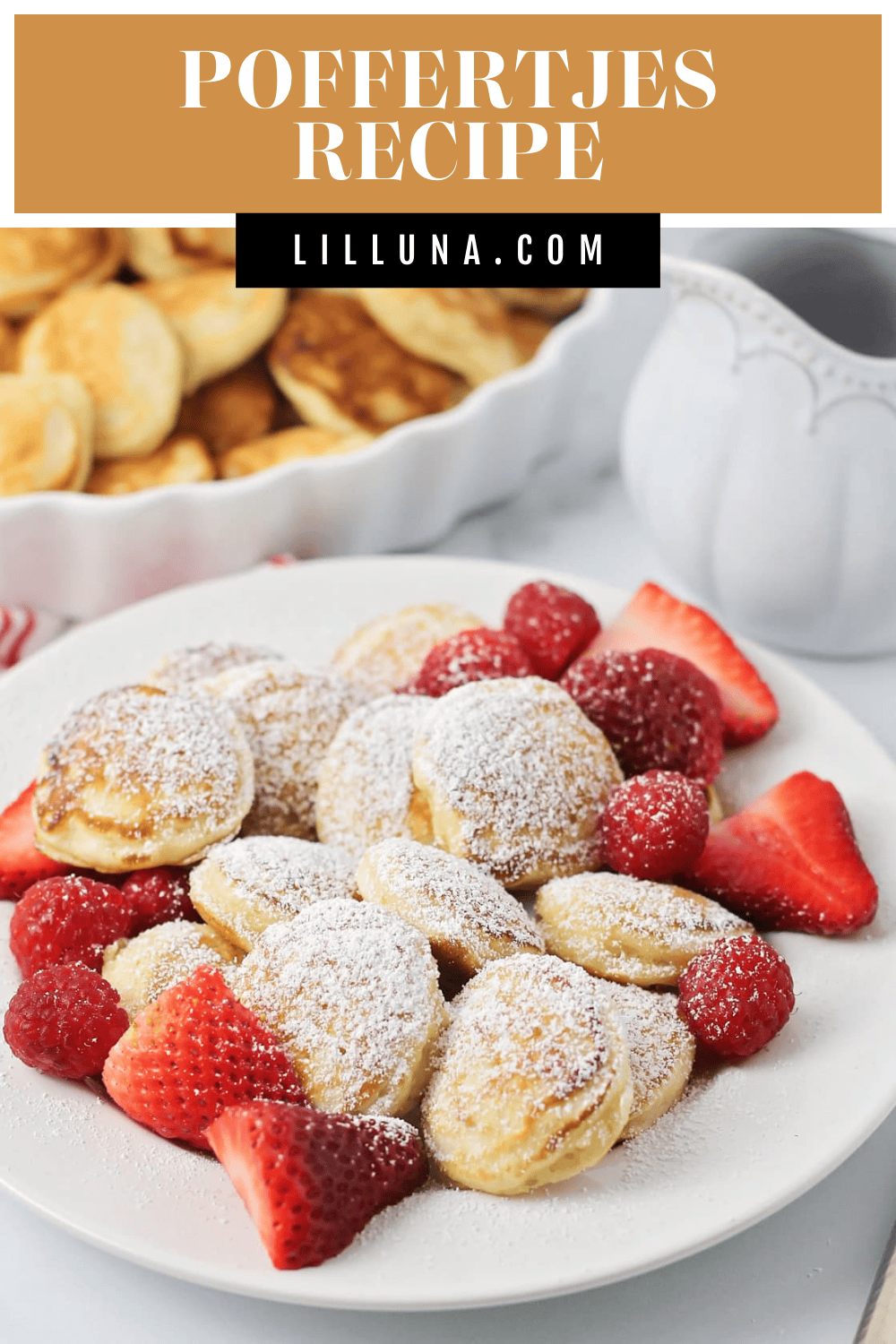 Poffertjes (Dutch Mini Pancakes) | Lil' Luna