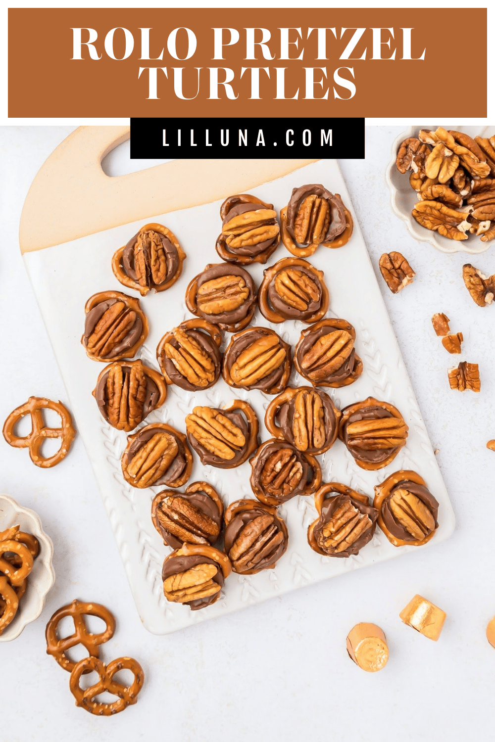 Rolo Pretzel Turtles | Lil' Luna