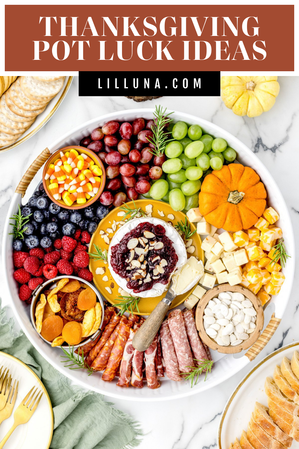 Thanksgiving Potluck Ideas | Lil' Luna