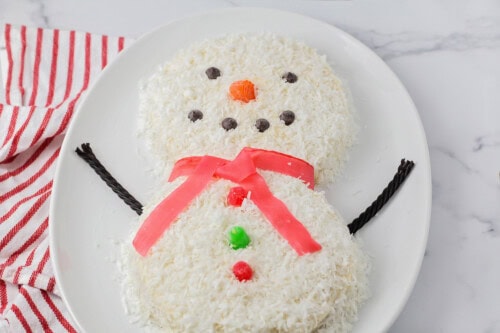 The Cutest Snowman Cake | Lil' Luna