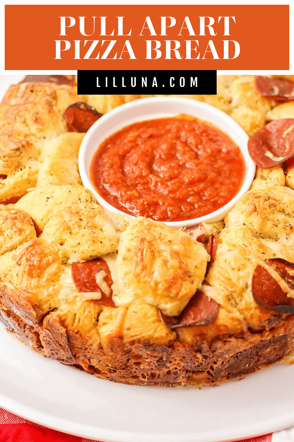 Pull Apart Pizza Bread Lil Luna