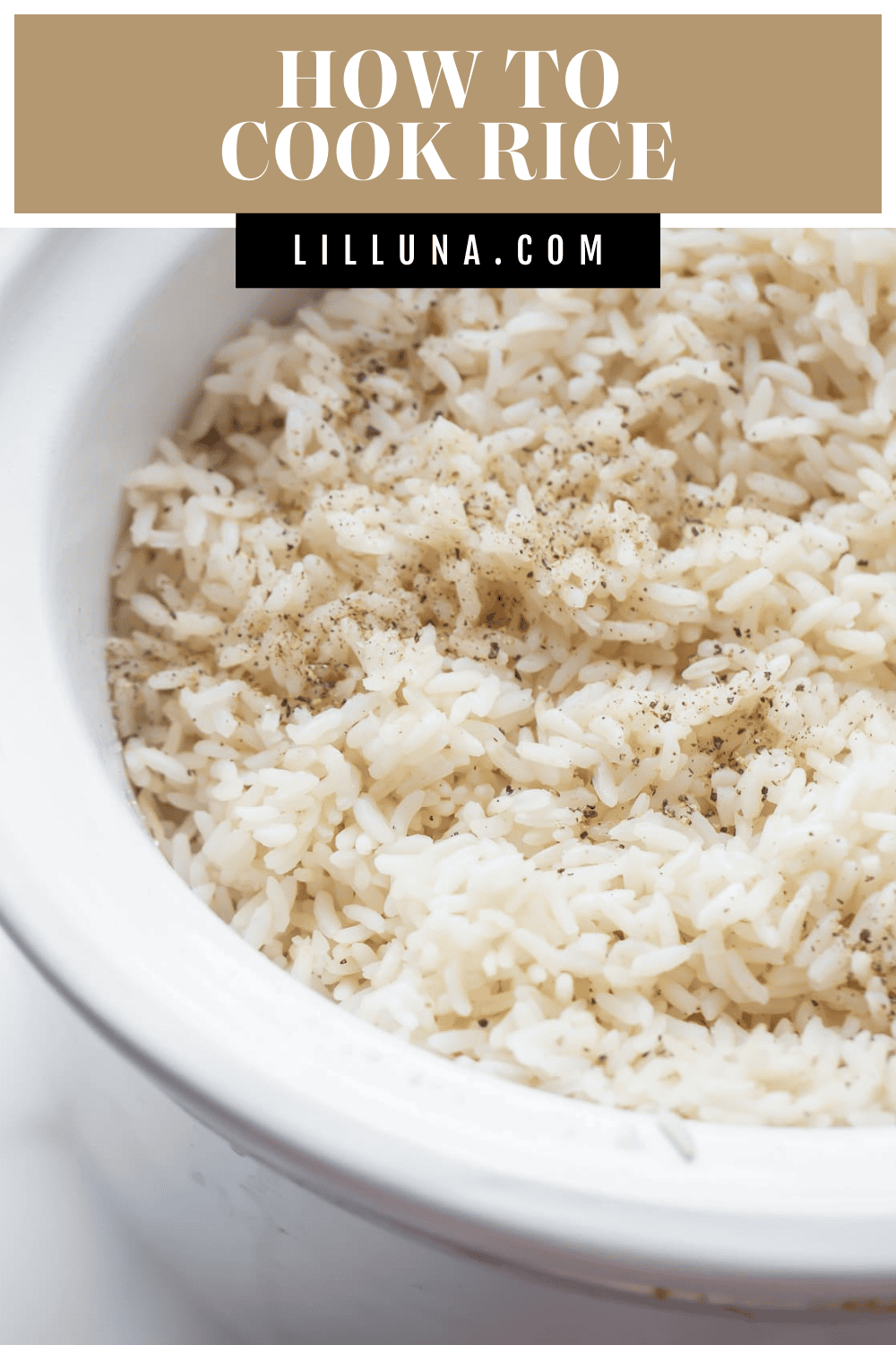 How to Cook Rice | Lil' Luna