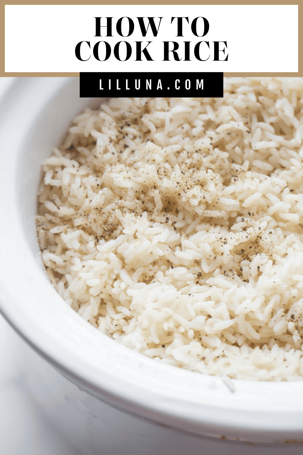 How to Cook Rice | Lil' Luna