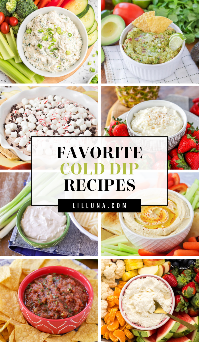 30+ Cold Dip Recipes - Perfect for Any Gathering