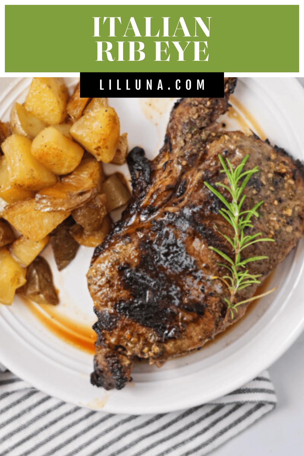 Family-Favorite Italian Rib Eye Recipe