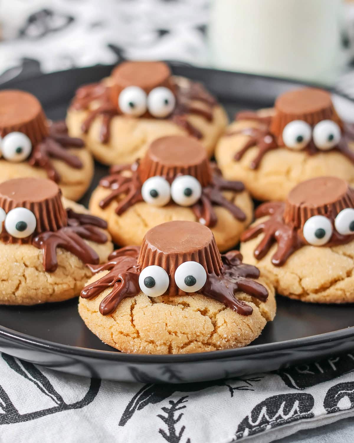 Reese’s Peanut Butter Spider Cookies