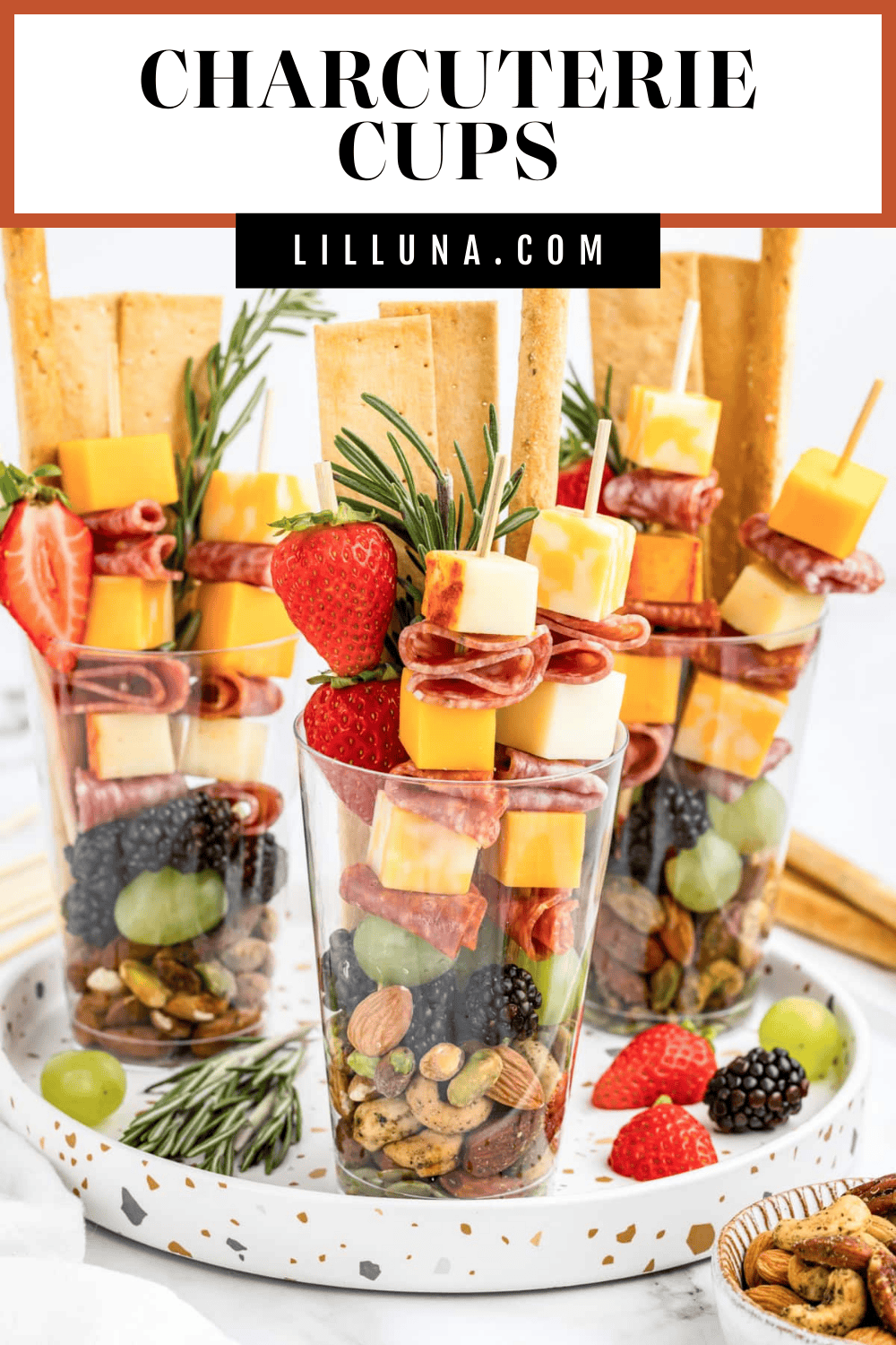 Easy Charcuterie Cups