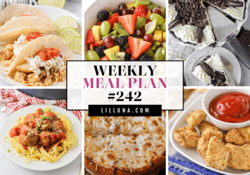 Meal Plan #242